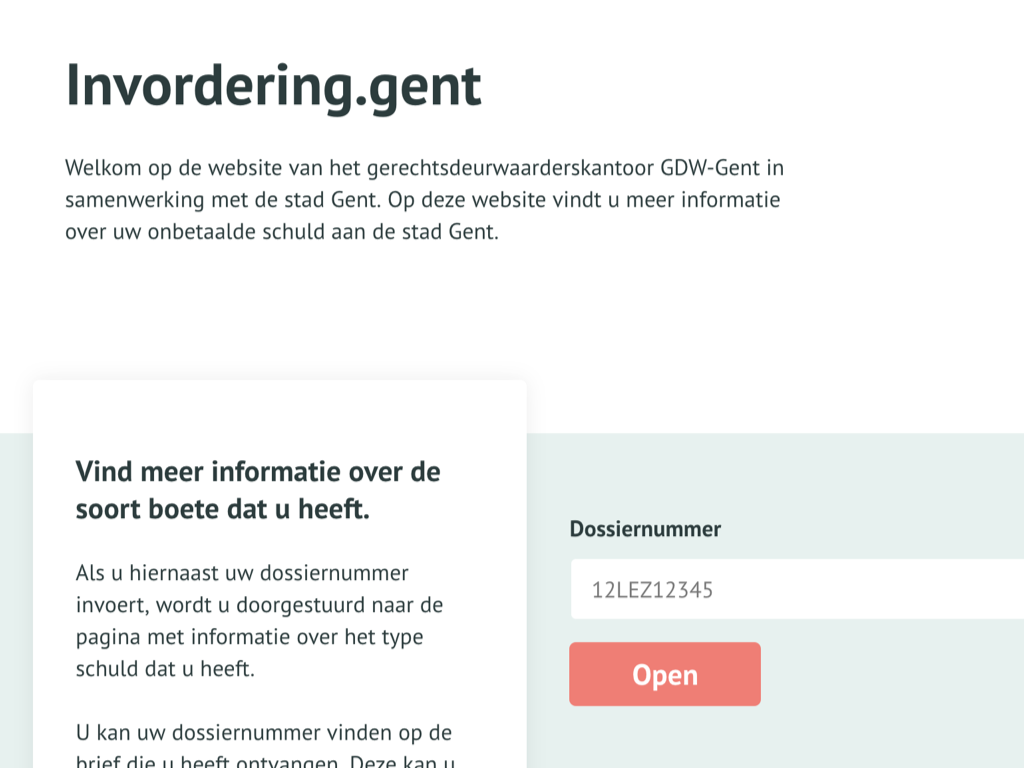 From now on, you can pay your fines online for the City of Ghent | Element7
